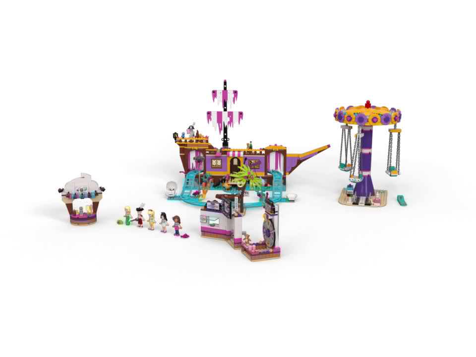LEGO Friends Heartlake City Amusement Pier 41375 Building Kit - Walmart.com
