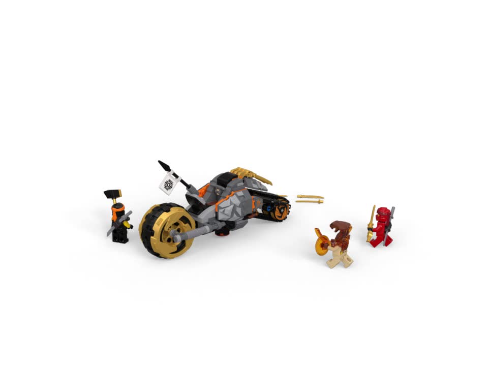 LEGO Ninjago Cole's Dirt Bike 70672 with Kai Set (212 Pieces) - Walmart.com