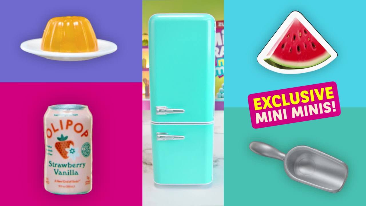 Mini Brands Fill the Fridge S1 (Assorted) Collectible Blind Novelty and ...