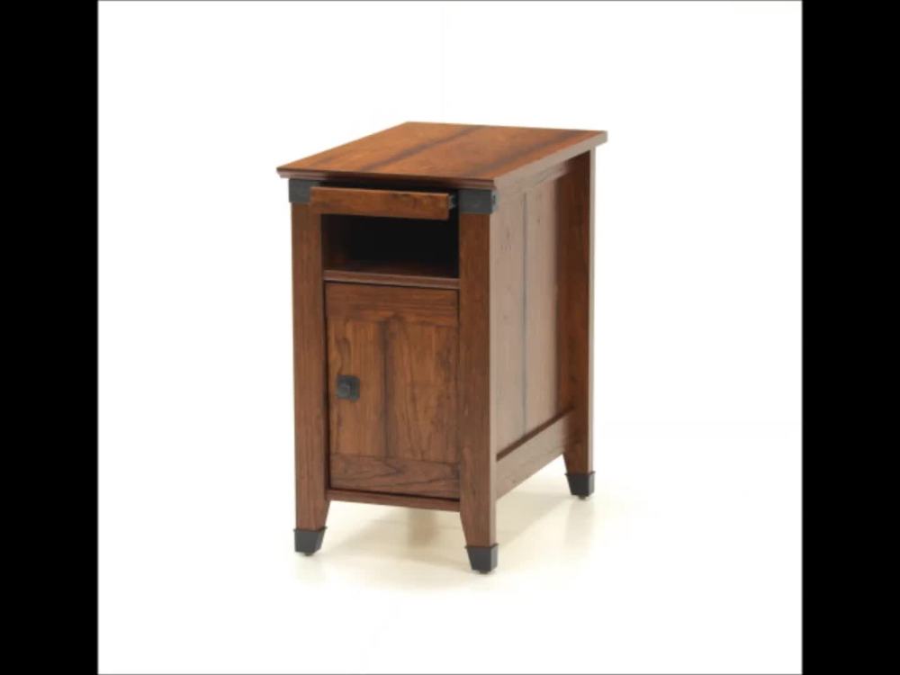 Sauder Carson Forge Side Table, Washington Cherry Finish - Walmart.com
