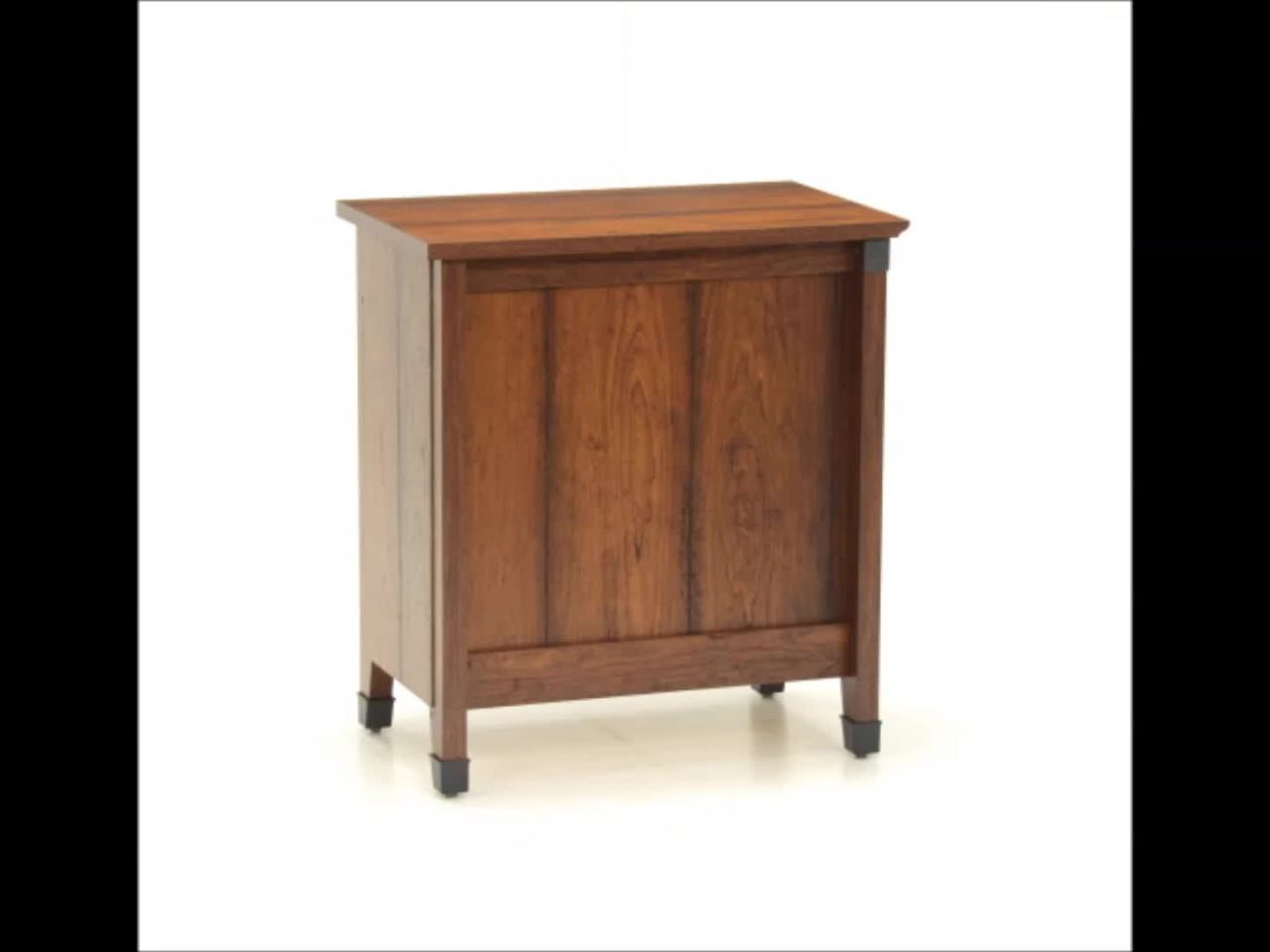 Sauder Carson Forge Side Table, Washington Cherry Finish - Walmart.com