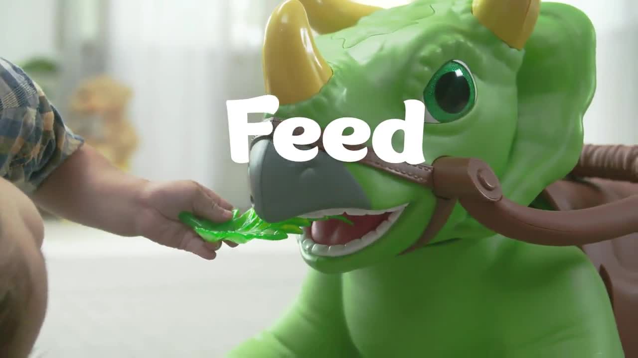 Rideamals Dinosaur Ride-On Toy by Kid Trax, powered rechargeable ...