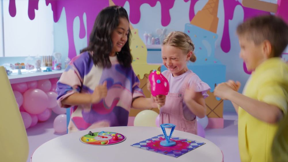 Goliath Ice Cream Meltdown Game - Add Treats to Ice Cream Cone Slime ...