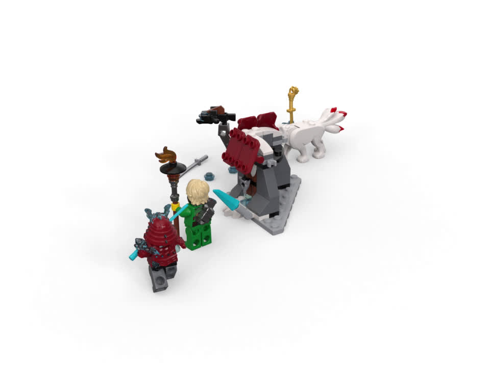 LEGO Ninjago Lloyd's Journey 70671 Toy Fortress Building Kit (81 Pieces ...