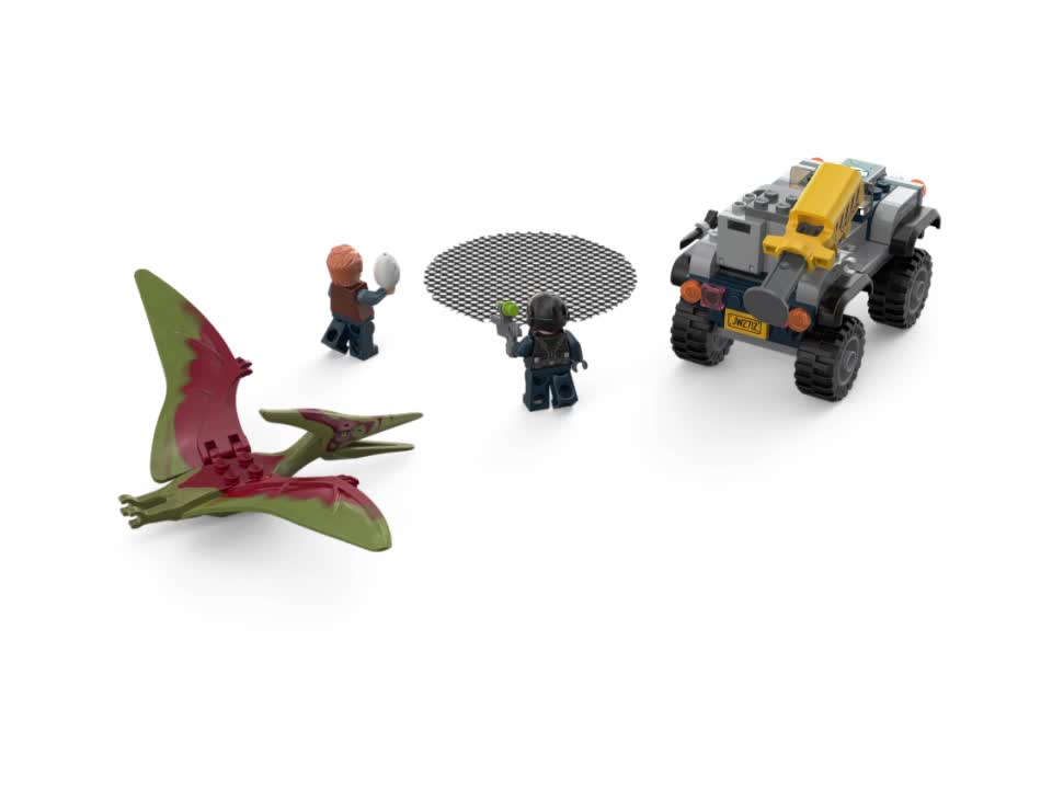 LEGO Jurassic World Pteranodon Chase 75926 - Owen's Dinosaur Toy Set ...