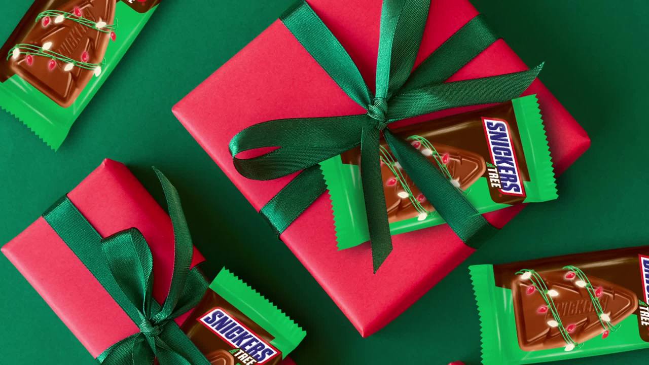 Snickers Trees Chocolate Christmas Candy Bars - 6 Ct - Walmart.com