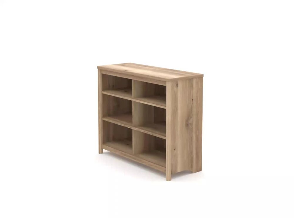 Sauder Dover Edge Cubby Storage Bookcase, Timber Oak Finish - Walmart.com