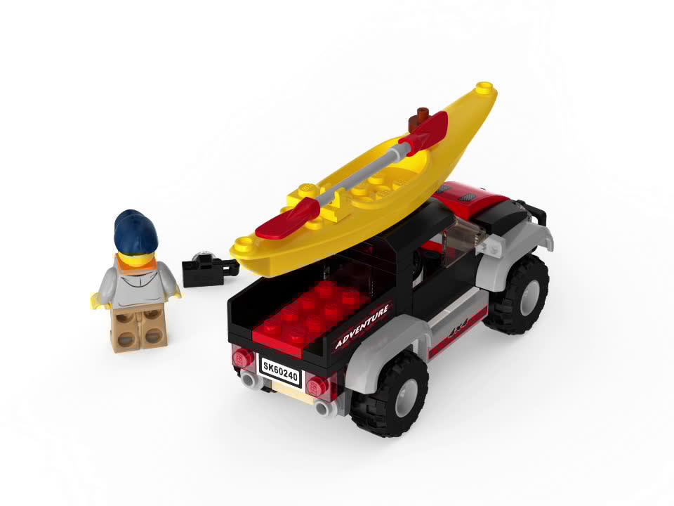 LEGO City Great Vehicles Kayak Adventure 60240 - Walmart.com