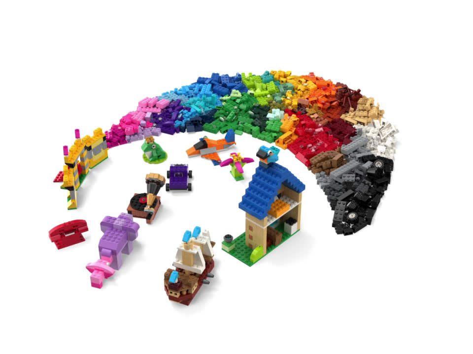 LEGO Classic Brick Set, 1500 Piece - Walmart.com
