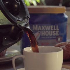 Maxwell House Intense Bold Dark Roast Ground Coffee, 26.7 oz Canister ...