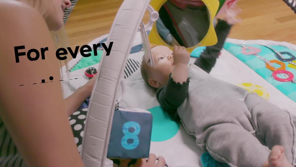 Baby Einstein Sensory Play Space Newborn-to-Toddler Discovery Gym and ...