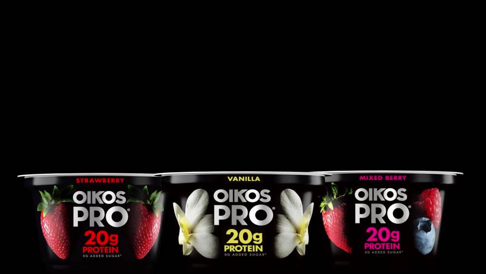 Oikos Pro 20g Protein, Nonfat Vanilla Yogurt Cultured Dairy Product, 5. ...