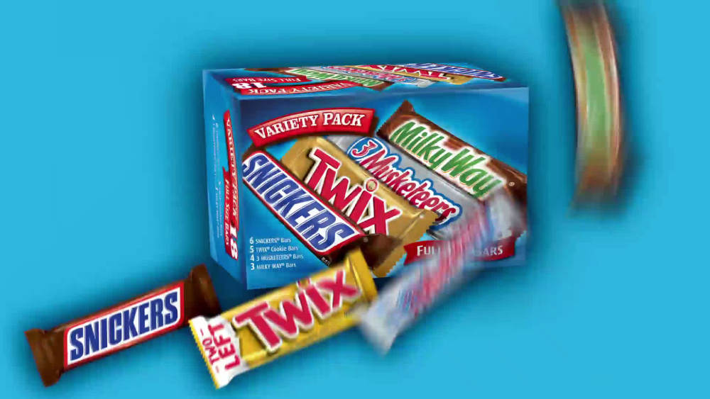 Snickers, Twix, Milky Way & More Assorted Milk Chocolate Candy Bars ...