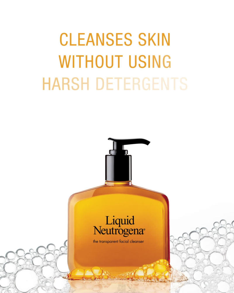 Liquid Neutrogena Fragrance-Free Mild Gentle Facial Cleanser, 8 fl. oz ...