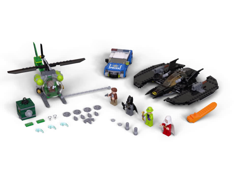 LEGO DC Comics Super Heroes Batman Batwing and The Riddler Heist 76120 ...