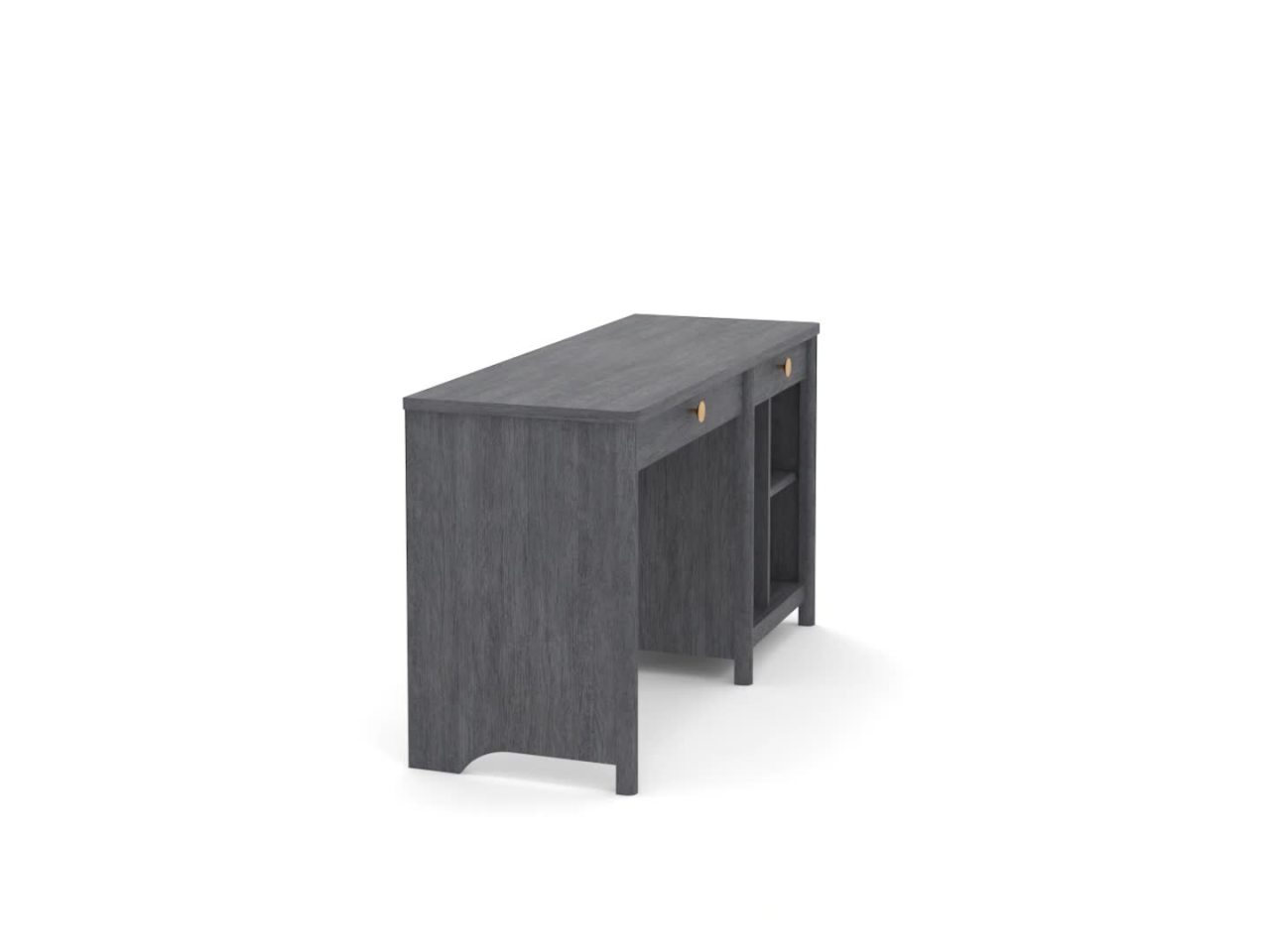 Sauder Dover Edge Desk with 2-Drawers, Denim Oak Finish - Walmart.com