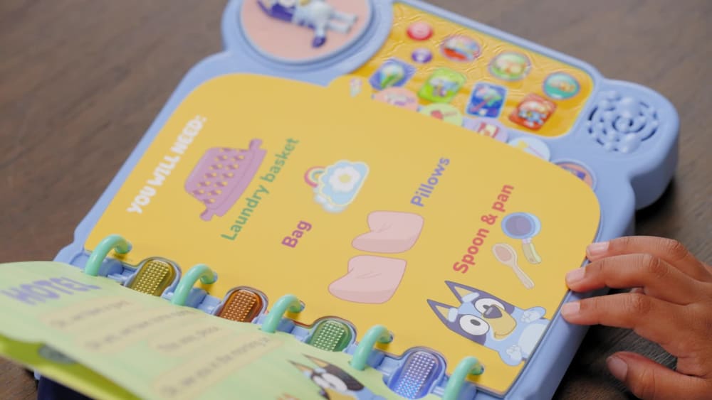 Free Shipping! Bluey Interactive Book of Games for Kids Ages 3-6 with ...