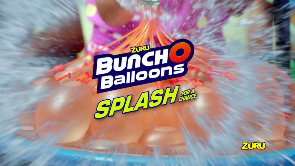 Bunch O Balloons 100 Rapid-Filling Self-Sealing Water Balloons (3 Pack ...