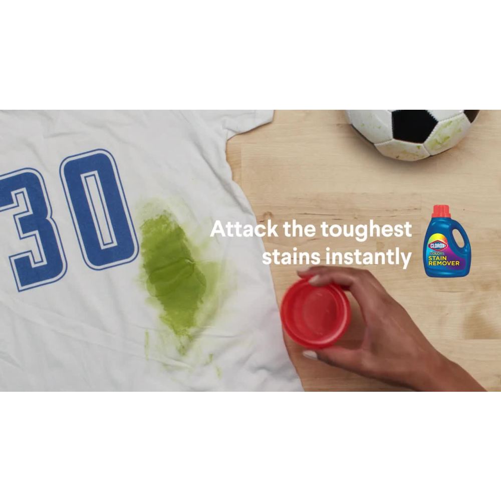 Clorox 2 Stain Remover and Laundry Additive, Fast Action, Liquid Safe ...