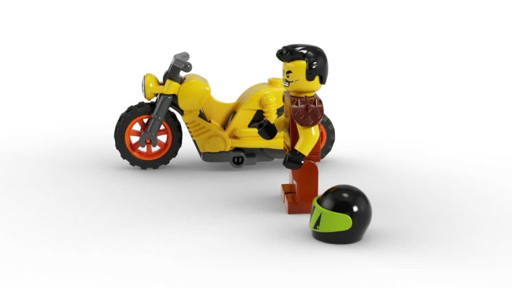 LEGO City Stuntz Value Set 3 Minifigures 3 Bikes and Carrying Case ...