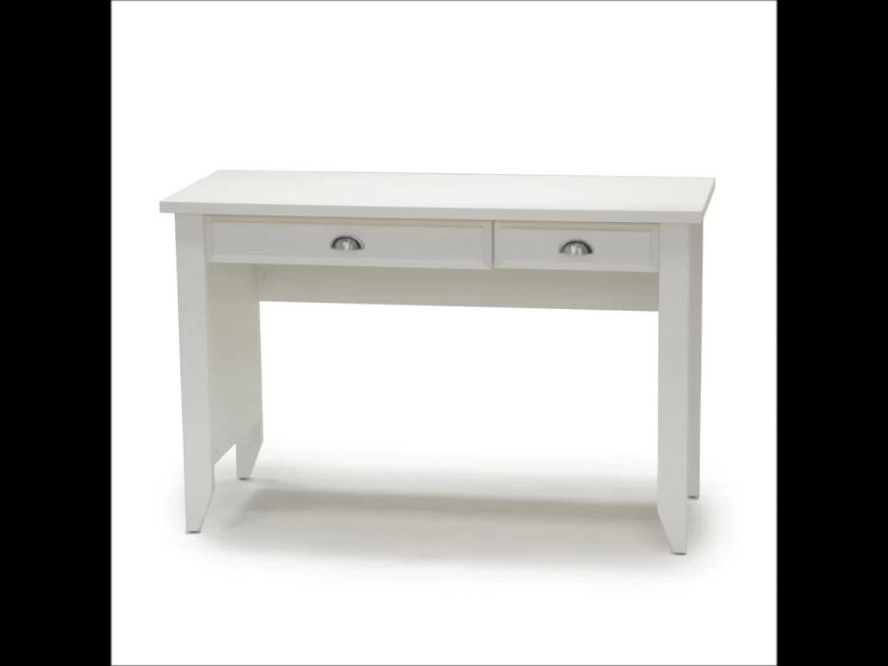Sauder 411204 Shoal Creek Computer Desk, Soft White? Finish - Walmart.com