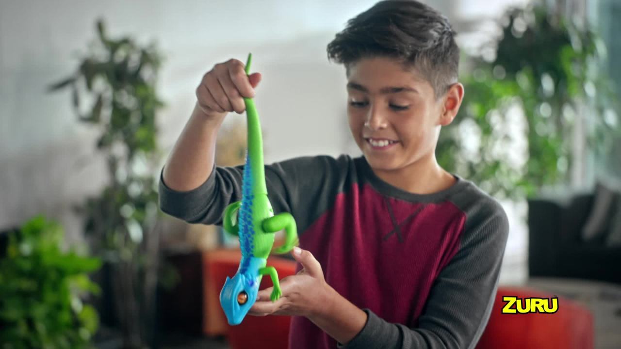 ZURU Robo Alive Lizard - Battery-Powered Robotic Crawling Toy (Color ...