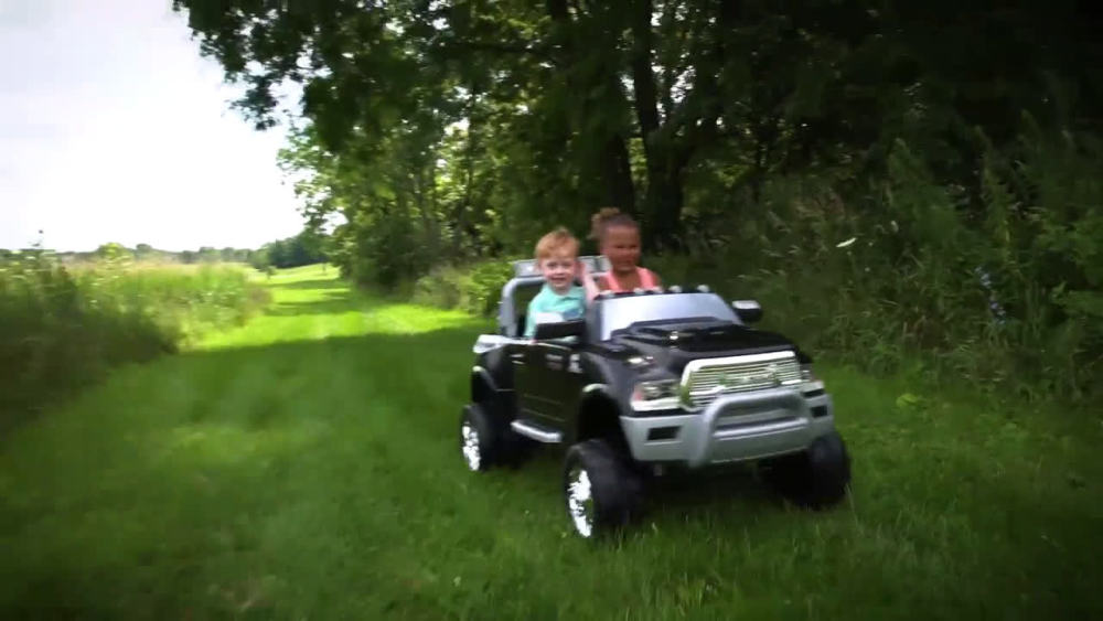 Kid Trax, Ram 3500 Dually, 12 Volt, Battery Powered Ride-On toy, Black ...