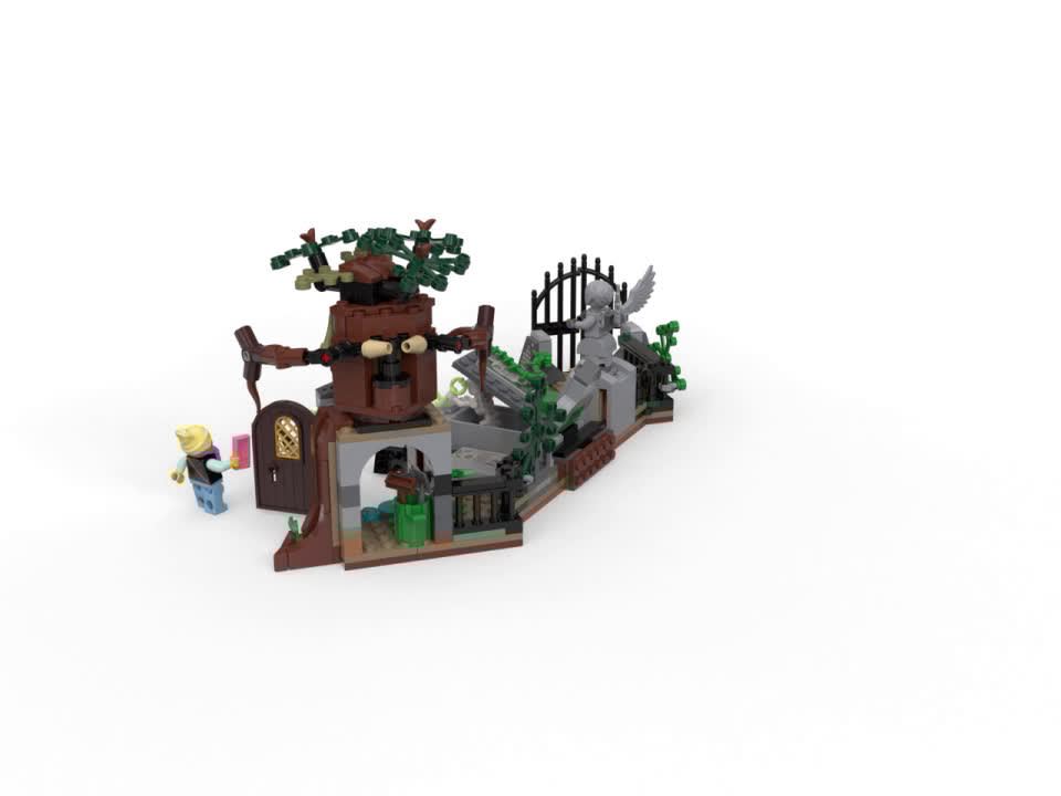 LEGO Hidden Side Augmented Reality (AR) Graveyard Mystery 70420 (335 ...