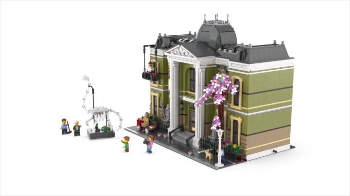 LEGO Icons Natural History Museum Building Kit for Adults, Build and ...