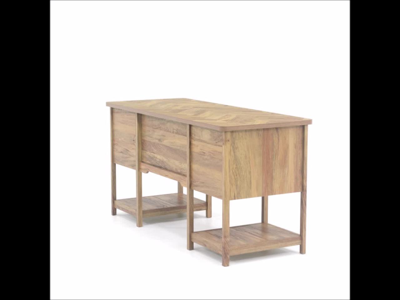 Sauder Coral Cape Desk, Sindoori Mango Finish - Walmart.com