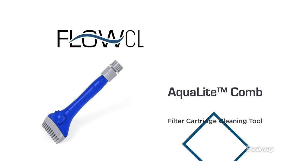 Flowclear AquaLite Comb Pool & Spa Filter Cartridge Cleaning Tool ...