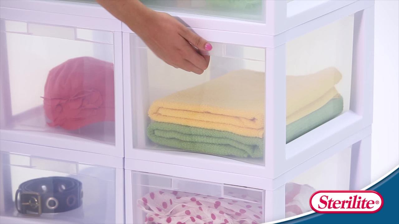 Sterilite Storage Drawer Unit - Space Management - Walmart.com