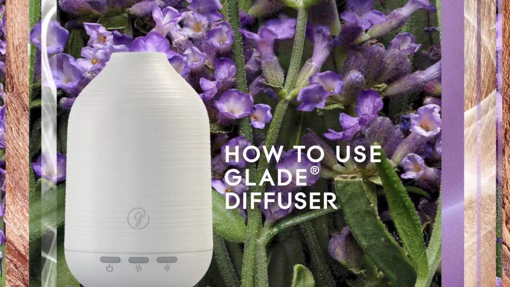 Glade Aromatherapy Essential Oil Diffuser, with 1 Refill, Lavender ...