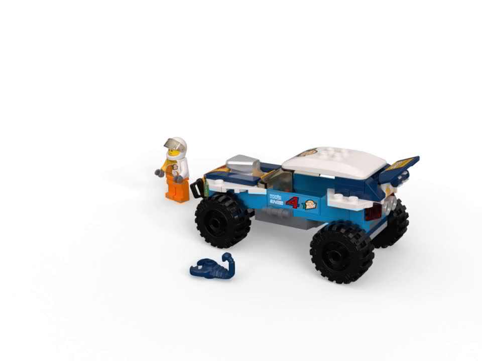 LEGO City Great Vehicles Desert Rally Racer 60218 Racing Car Building ...