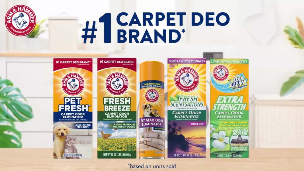 (6 pack) ARM & HAMMER Pet Fresh Odor Eliminating Deodorizing Carpet ...