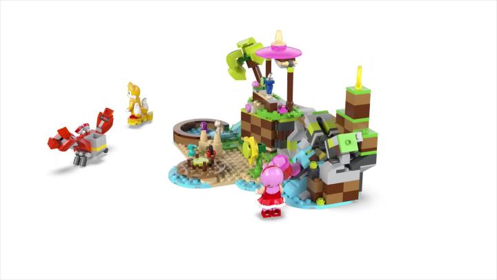 LEGO Sonic the Hedgehog Amy’s Animal Rescue Island 76992 Building Toy ...