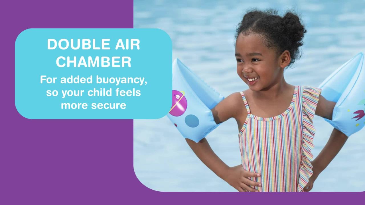 PUDDLE JUMPER WonderSplash Kids Inflatable Armband Swim Floaties for ...