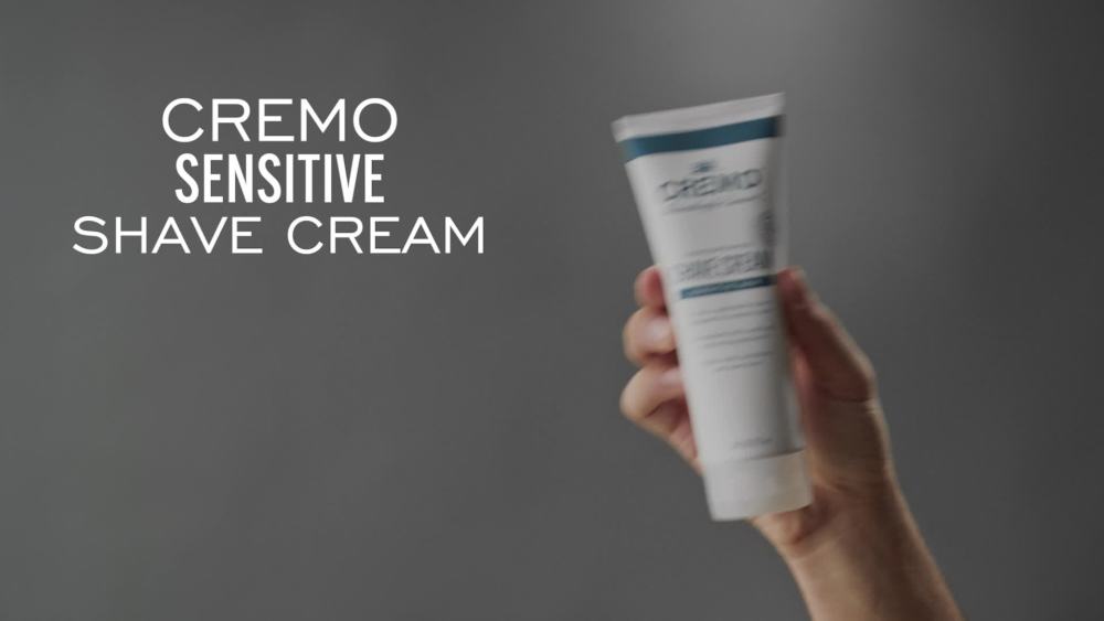 Cremo Sensitive Skin Concentrated Shave Cream, 6 Oz, Unscented, Fights ...