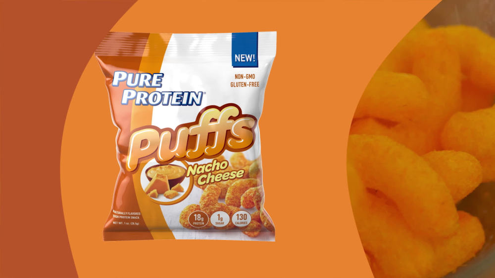 Pure Protein Puffs Snack, Brick Oven Pizza, 18g Protein, 4 Ct - Walmart.com