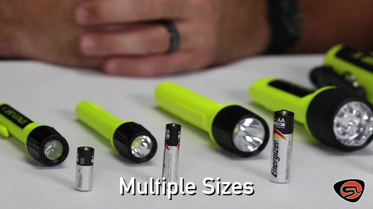 4AA ProPolymer LED Safety Rated Flashlight, Yellow - Walmart.com
