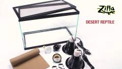 Zilla Desert Reptile Terrarium Starter Kit 10 (ECOM) - Walmart.com
