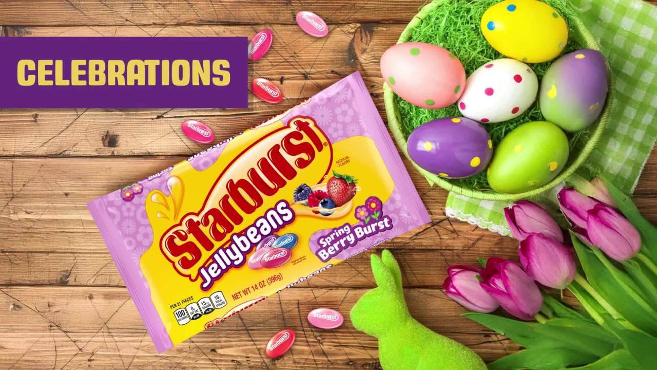 Starburst Spring Berry Blast Chewy Easter Candy - 14 oz Bag - Walmart.com