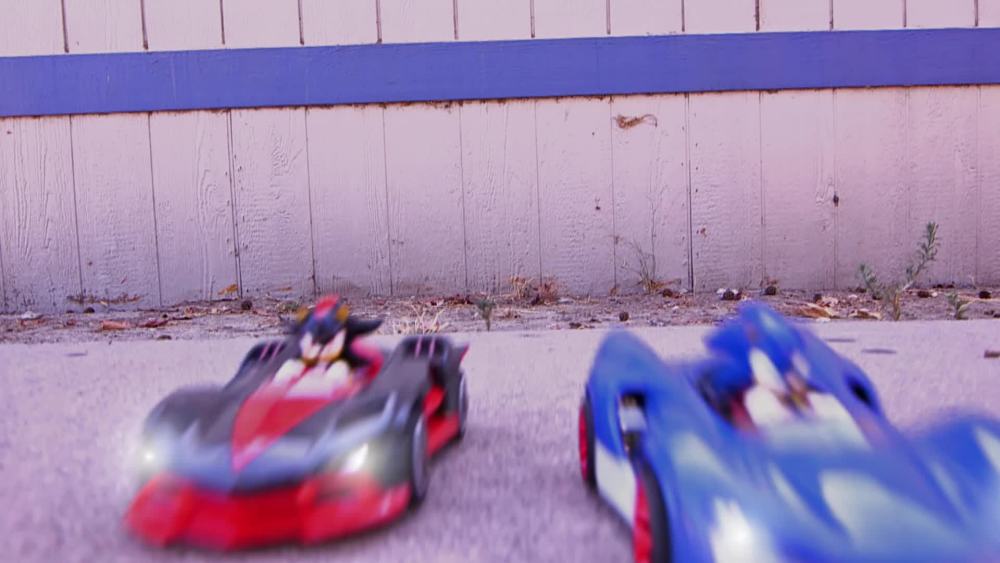 NKOK Sonic Team Racing Radio Controlled Shadow The Hedgehog w/ Turbo ...