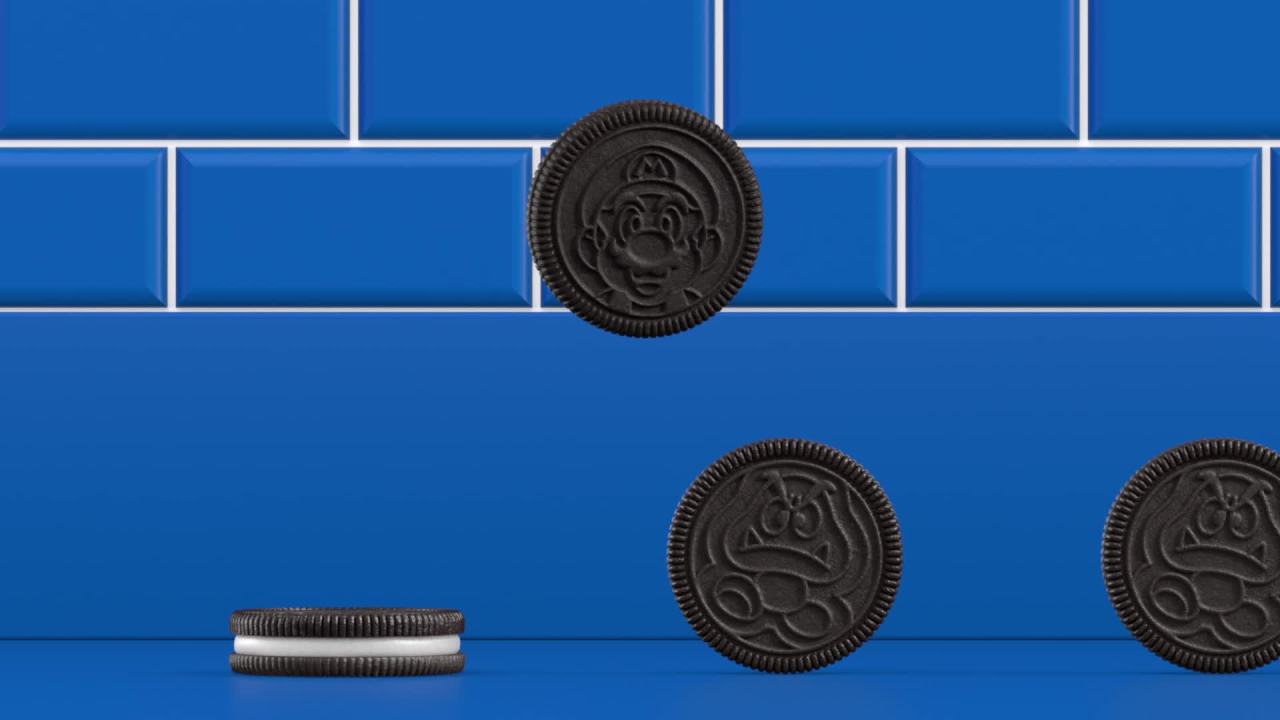 OREO Super Mario™ Chocolate Sandwich Cookies with Cream, Limited ...
