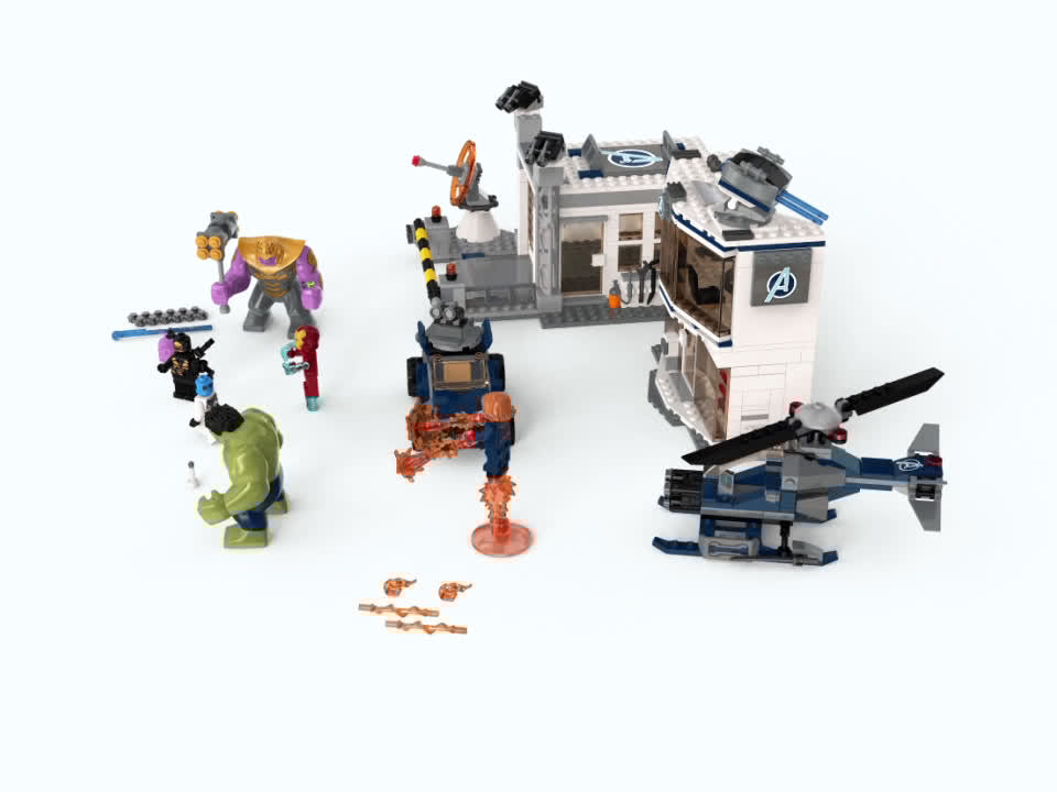 LEGO Marvel Avengers Compound Battle 76131 Building Set (699 pieces ...