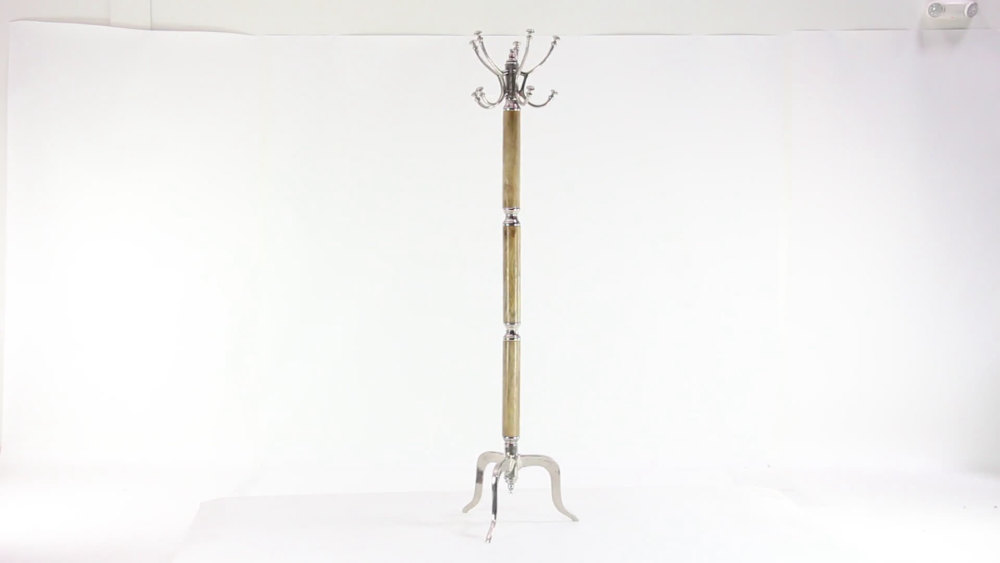 DecMode 19" x 72" Silver Aluminum Coat Rack, 1-Piece - Walmart.com
