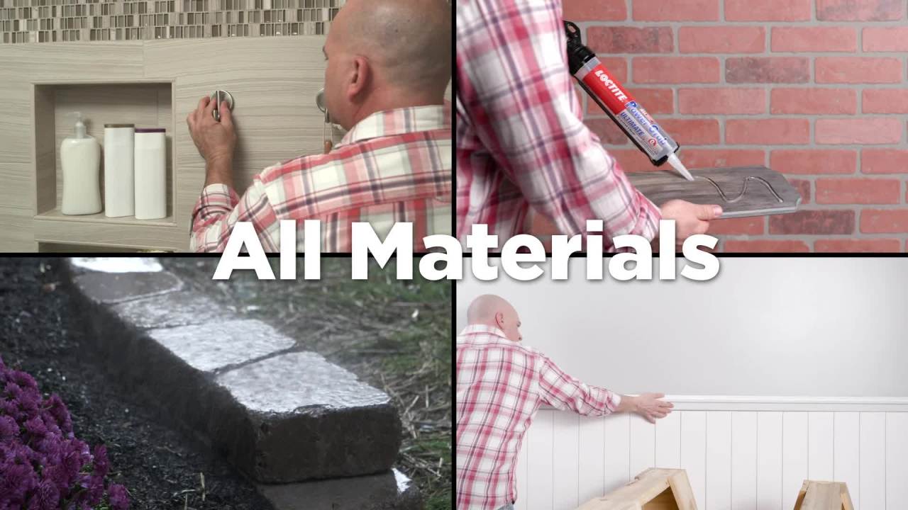 Loctite Power Grab Construction Adhesive Ultimate Crystal Clear, Pack ...