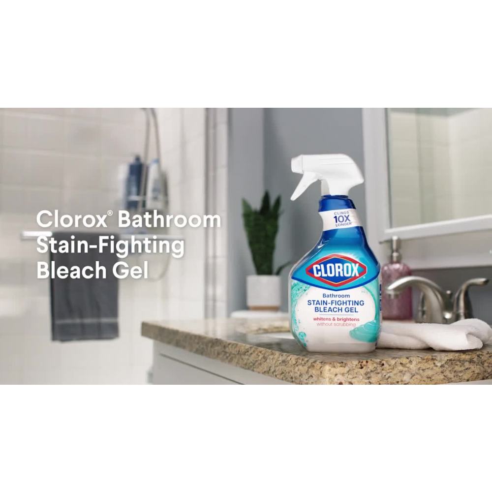 Clorox Brand Cleaning Bleach Gel Cleaner Spray, 30 oz - Walmart.com