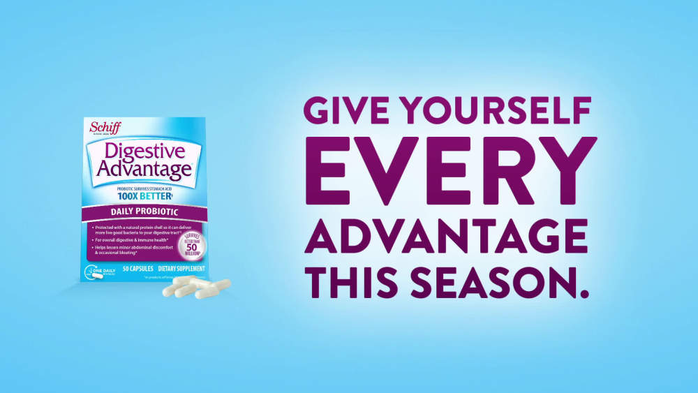 Digestive Advantage Prebiotic Fiber Plus Daily Probiotic Gummies ...