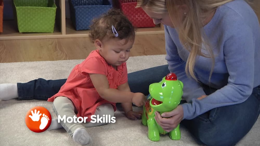 VTech Chomp & Count Dino with Accessories, Baby and Toddler Toys ...